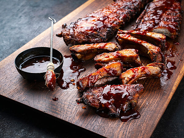 Spareribs buffet at Hotel Postgaarden